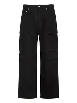 Rick Owens Double Cargo Jeans - Black