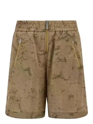 Herno Jacquard Elasticated Shorts - Neutrals