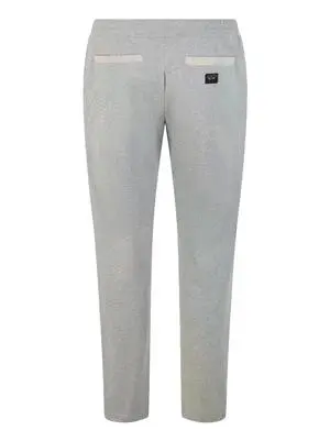 Paul & Shark Drawstring Elasticated-waistband Trousers - Grey