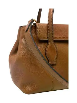 GIANNI CHIARINI Vicky Leather Tote Bag - Brown