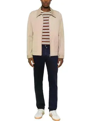 Jacob Cohen Logo-patch Five-pocket Trousers - Blue