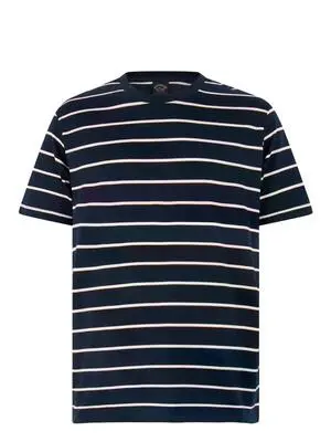Paul & Shark Striped Short-sleeve T-shirt - Blue