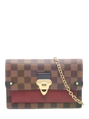 LOUIS VUITTON 2019 Vavin Damier Ébène Mini Bag Brown