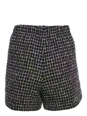 MIU MIU Miu Miu Checked Tweed High-Waisted Shorts