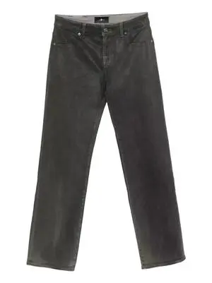 7 FOR ALL MANKIND 7 For All Mankind Calie Logo-Patch Straight Leg Jeans