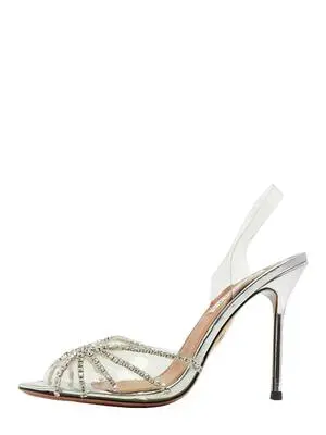 AQUAZZURA Sunshine Crystal-embellished Sandals
