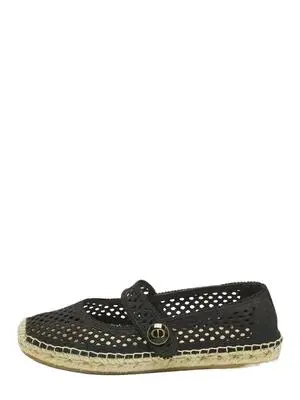 Dior Caro Openwork Espadrilles - Black