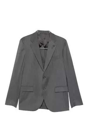 LARDINI Notched-lapels Single-breasted Suit - Grey