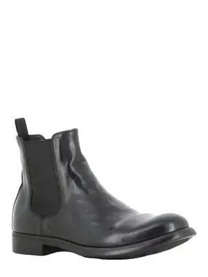 Officine Creative Leather Chelsea Boots - Black