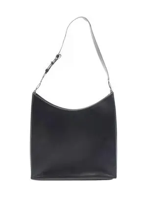 FERRAGAMO 2000s Leather Shoulder Bag - Black