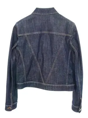 LOUIS VUITTON 2010s Monogram-pocket Denim Jacket