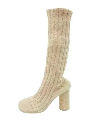 BOTTEGA VENETA Bottega Veneta Ribbed Knit Ankle Boots