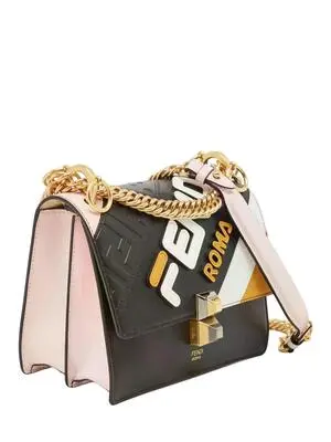 Fendi Kan Shoulder Bag - Black