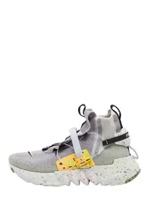 Nike Space Hippie 03 Knitted High-top Sneakers - Grey