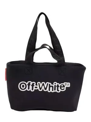 Off-White Commercial Logo Tote Bag - Black