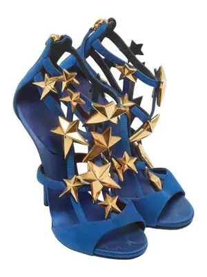 GIUSEPPE ZANOTTI Star-embellished Cage Sandals