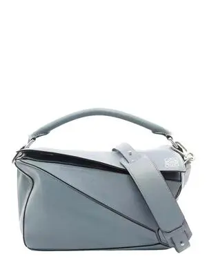 Loewe Loewe 2000s Puzzle Medium Tote Bag Blue