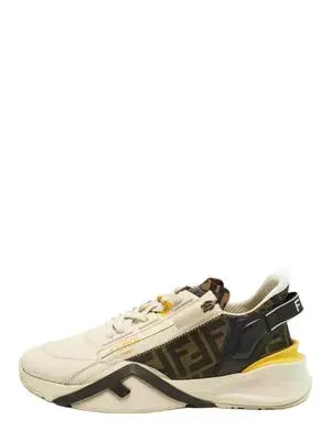 Fendi Flow Zucca Monogram Sneakers - Neutrals