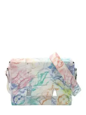 LOUIS VUITTON Louis Vuitton Monogram Canvas Messenger Bag White