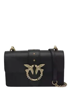 Pinko Love Birds Mini Shoulder Bag - Black