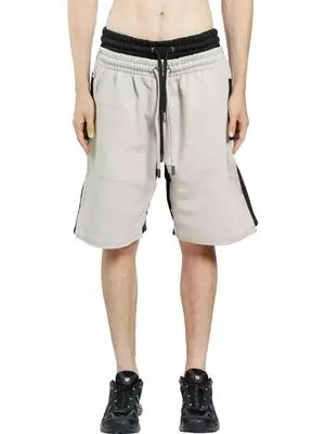 Off-White Arrow Overlap Skate Track Shorts - Black