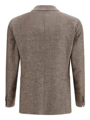 Tagliatore Double Breasted Blazer - Brown