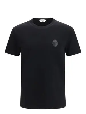 Versace Logo Application T-hirt - Black