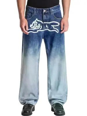 BILLIONAIRE BOYS CLUB - ICE CREAM Running Dog Gradient Jeans - Blue