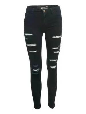 MOSCHINO Distressed Skinny Jeans