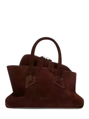 Attico La Passeggiata Mini Light Chocolate Top Handle - Brown