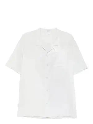 POST ARCHIVE FACTION Vacation Short-sleeve Pocket Shirt - Blue
