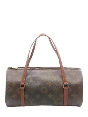LOUIS VUITTON 2001 26 Papillon Monogram Handbag - Brown
