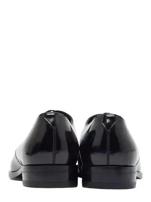 Saint Laurent Patent Leather Oxford Shoes - Black