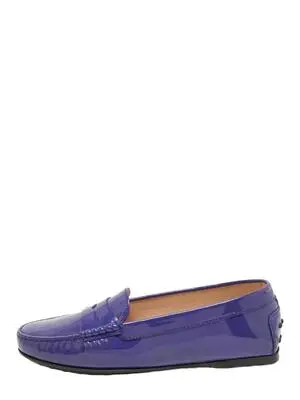 TOD'S Tod's Vintage Gomma Patent Loafers