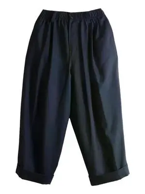 Marni Pleated Wide-leg Trousers - Blue