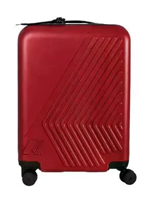 K-WAY Eudoxie Logo-embossed Luggage - Red