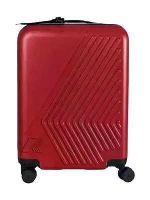 K-WAY Eudoxie Luggage With Logo Embossing - Red