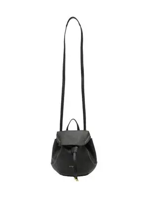 GIANNI CHIARINI Violette Leather Backpack - Black