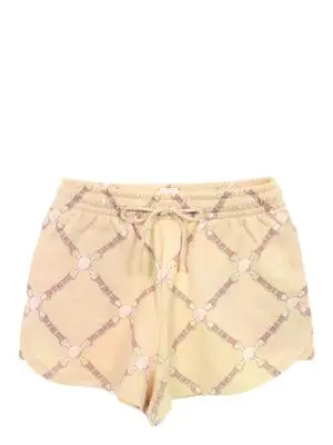 Hermès 2010s Bridle-print Shorts - Neutrals