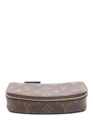 LOUIS VUITTON Louis Vuitton Monogram Monte Carlo Pouch Brown