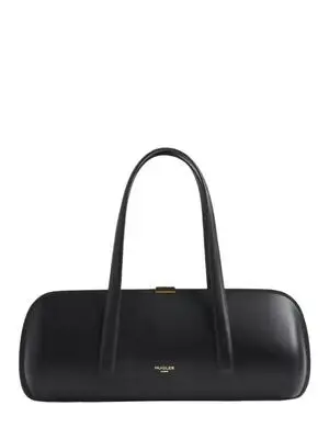 MUGLER Aurora Shoulder Bag - Black
