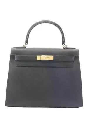 Hermès 28 Kelly Tote Bag - Black