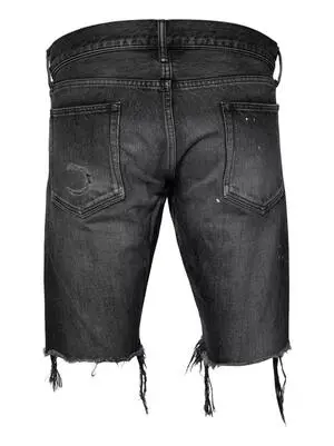 John Elliott Frayed Hem Pocket Shorts - Grey