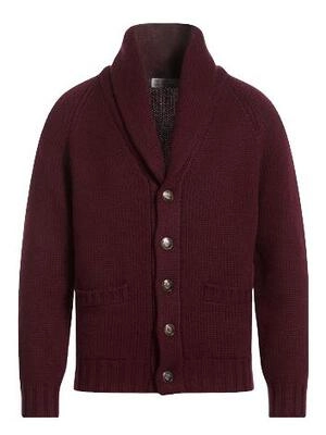 Brunello Cucinelli Cardigan Size Cashmere - Red