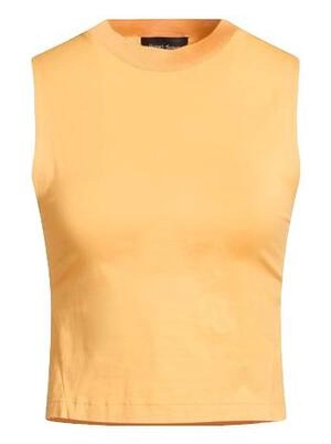 Herno Tank Top Light Size Cotton, Elastane - Mandarin