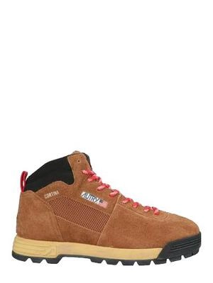 AUTRY Leather And Textile Fiber Ankle Boots - Brown