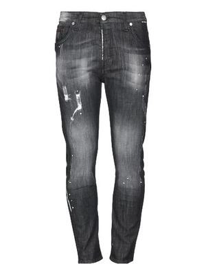 PATRIOT Cotton Elastane Skinny Jeans - Black