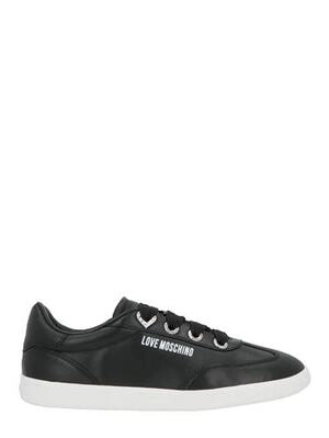 Moschino Calfskin Sneakers - Black