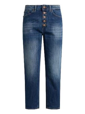 DONDUP Jeans Size Cotton, Elastane - Blue