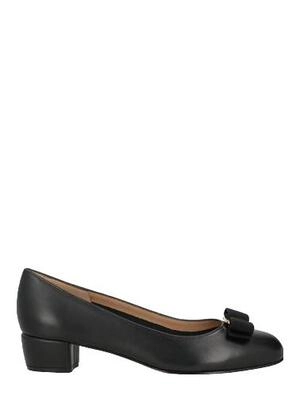 FERRAGAMO Pumps Size Calfskin - Black